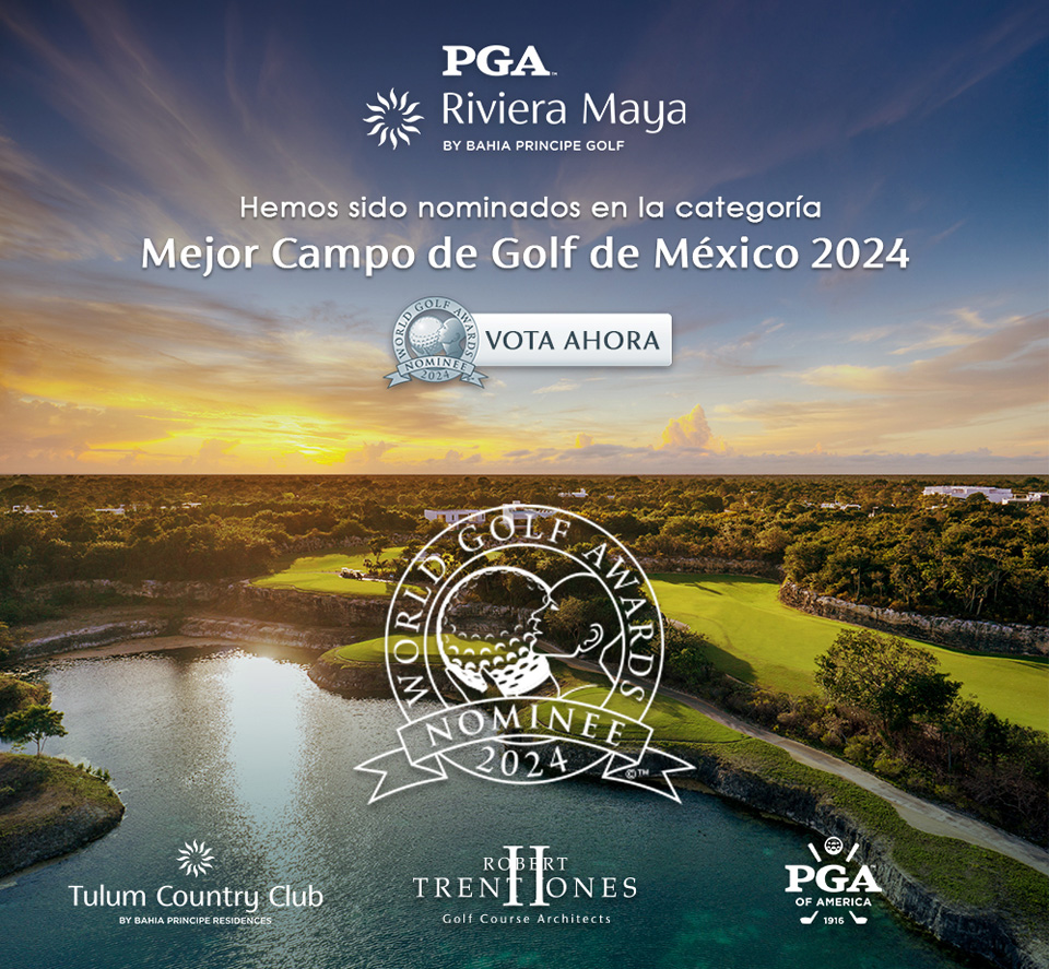 PGA Riviera Maya, nominado a Mejor Campo de Golf de México