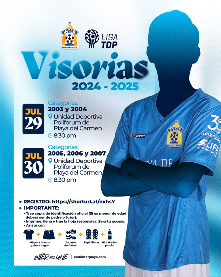 Inter Playa realizará visoría para el equipo de la Tercera División