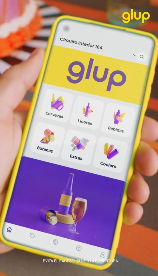 Glup revoluciona el delivery con nuevas funcionalidades