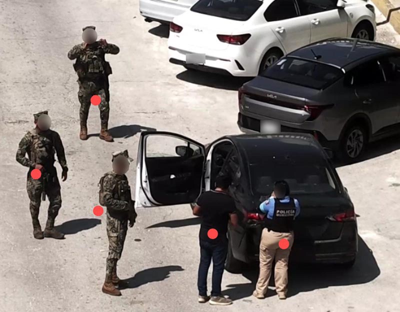 SSC, Sedena, Semar y GN realizan un simulacro
